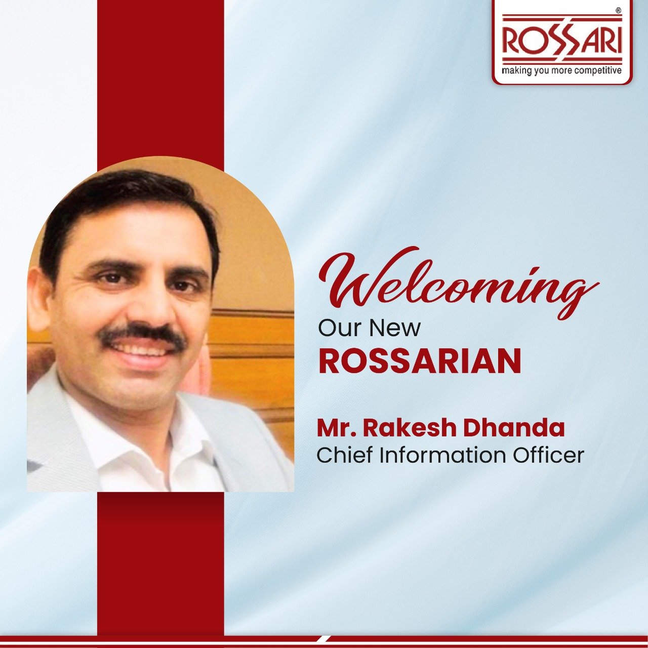 Rossari Biotech named Rakesh Dhanda as the Chief Information Officer ...