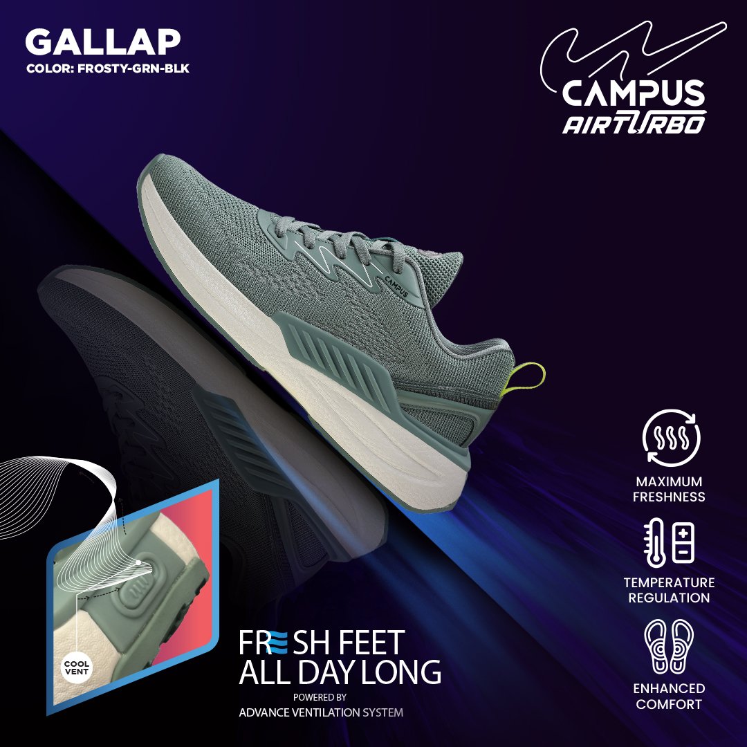 Campus Activewear Launches Innovative ‘Air Turbo’ Technology; First in ...