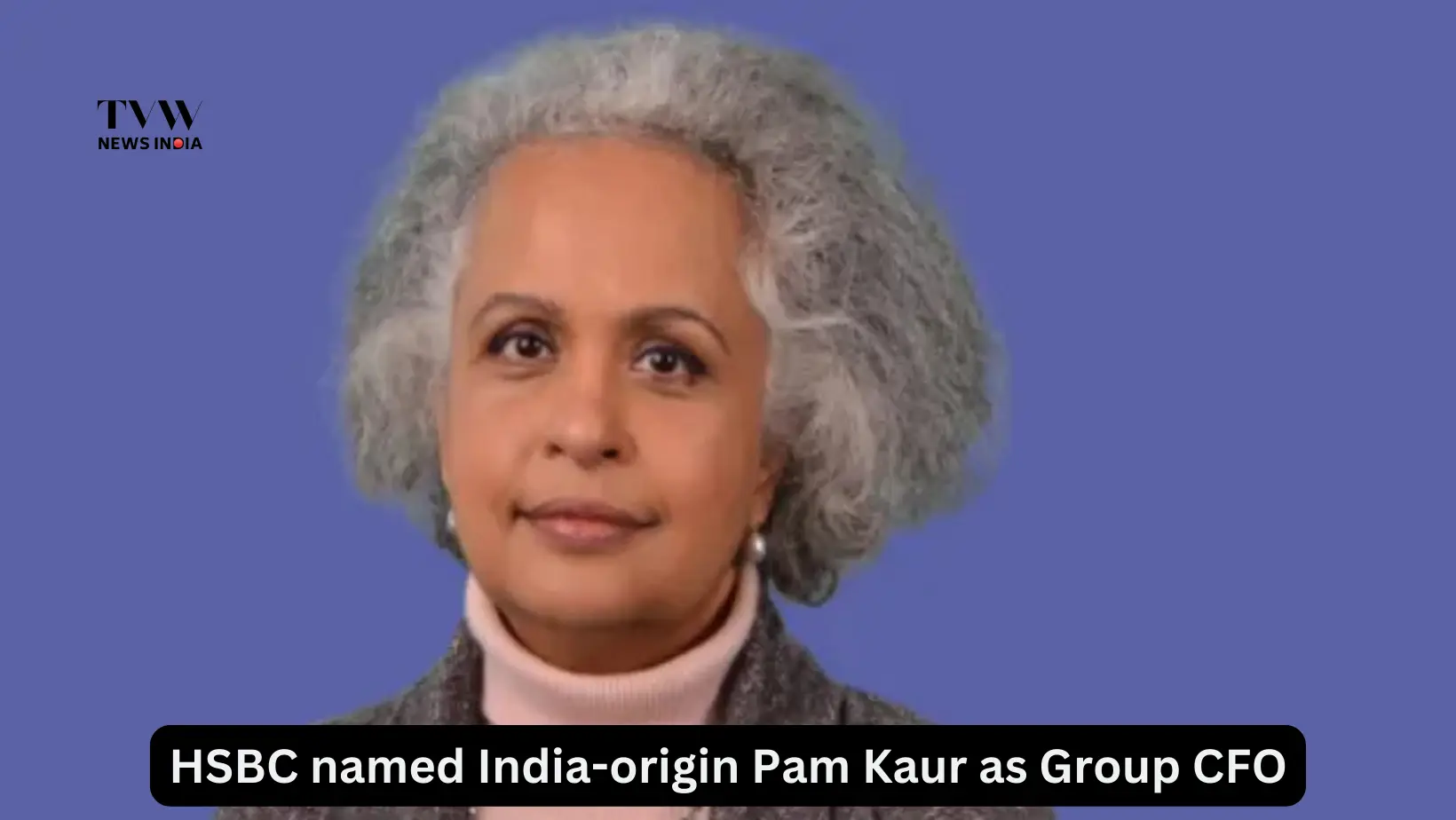 HSBC named India-origin Pam Kaur as Group CFO - TVW News India